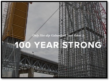 Hubbell Galvanizing: Galvanized Rebar Alliance with Hubbell Galvanizing