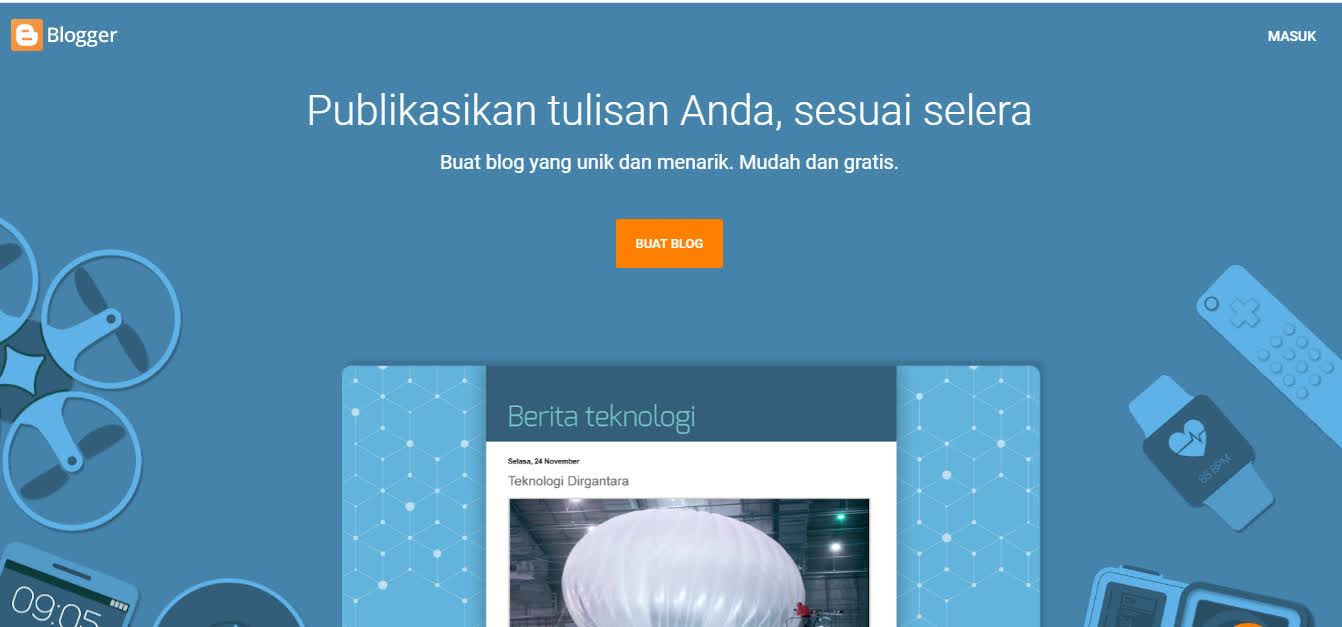 Membuat Landing Page Gratis Untuk Penjualan Produk Dengan Blogger