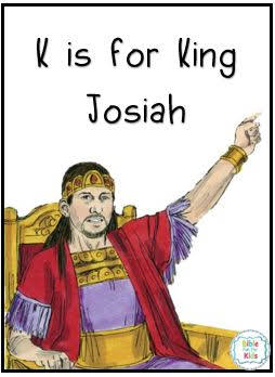 King Josiah | Bible Fun For Kids