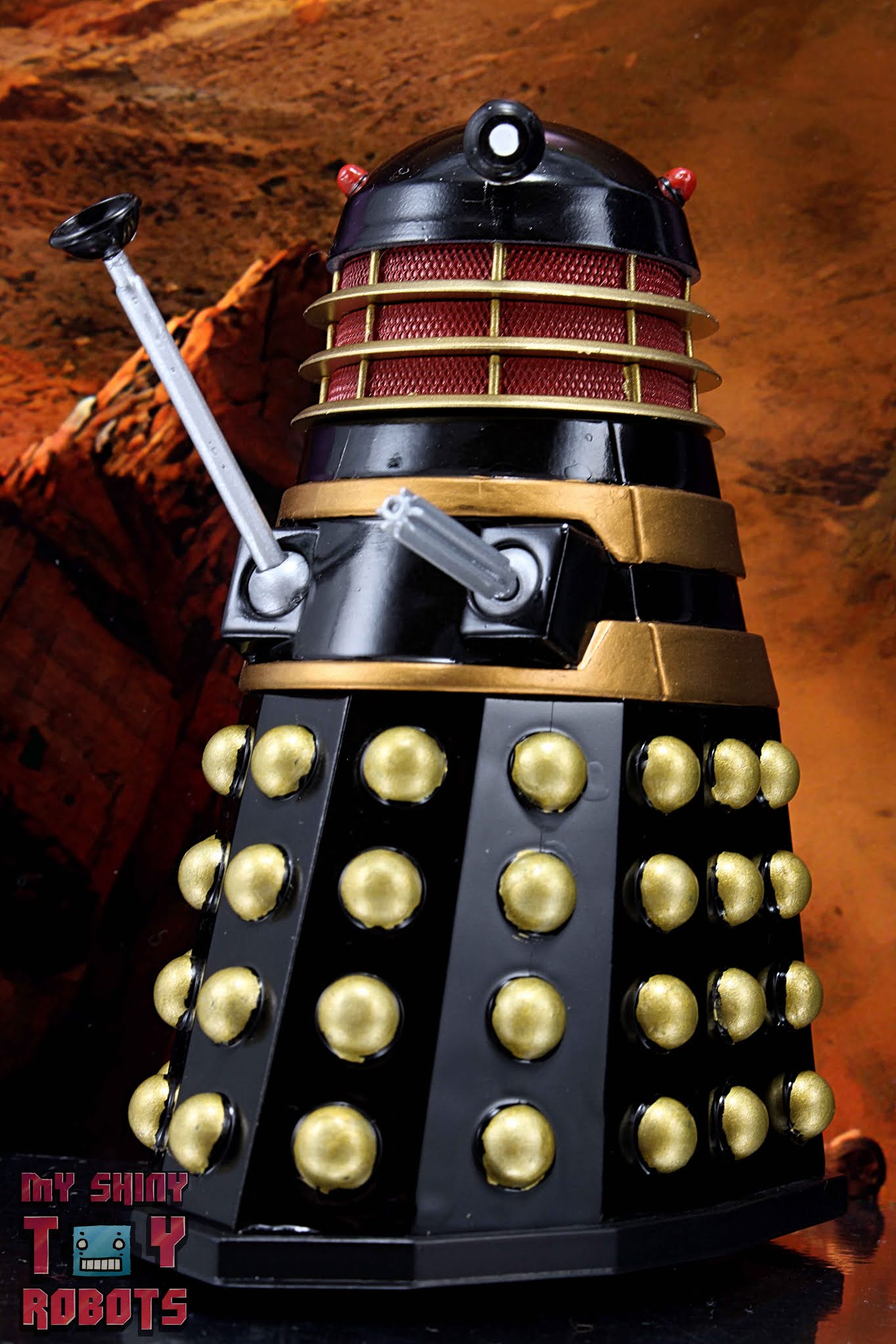 My Shiny Toy Robots: Custom Figure: TV21 Comics Black Dalek (Second ...
