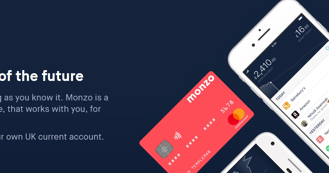 Pure Travel In The World!: 英國數位銀行Monzo跨國消費免手續費、免帳管費，新戶送£5