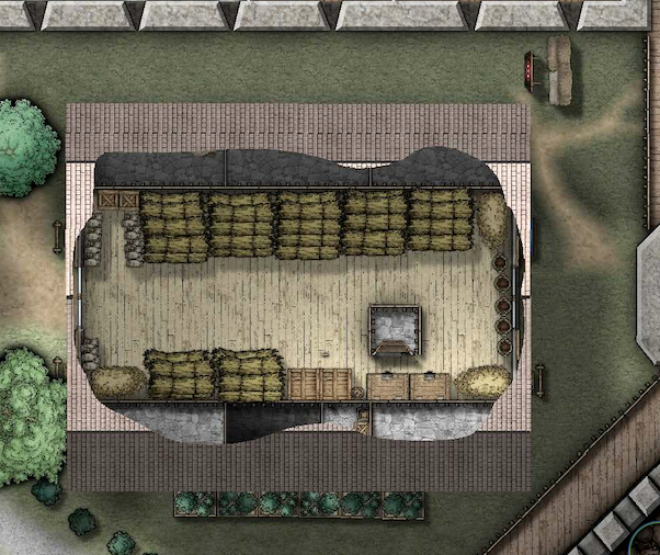 Bear It D&D: Drawing Roofs for Battlemaps