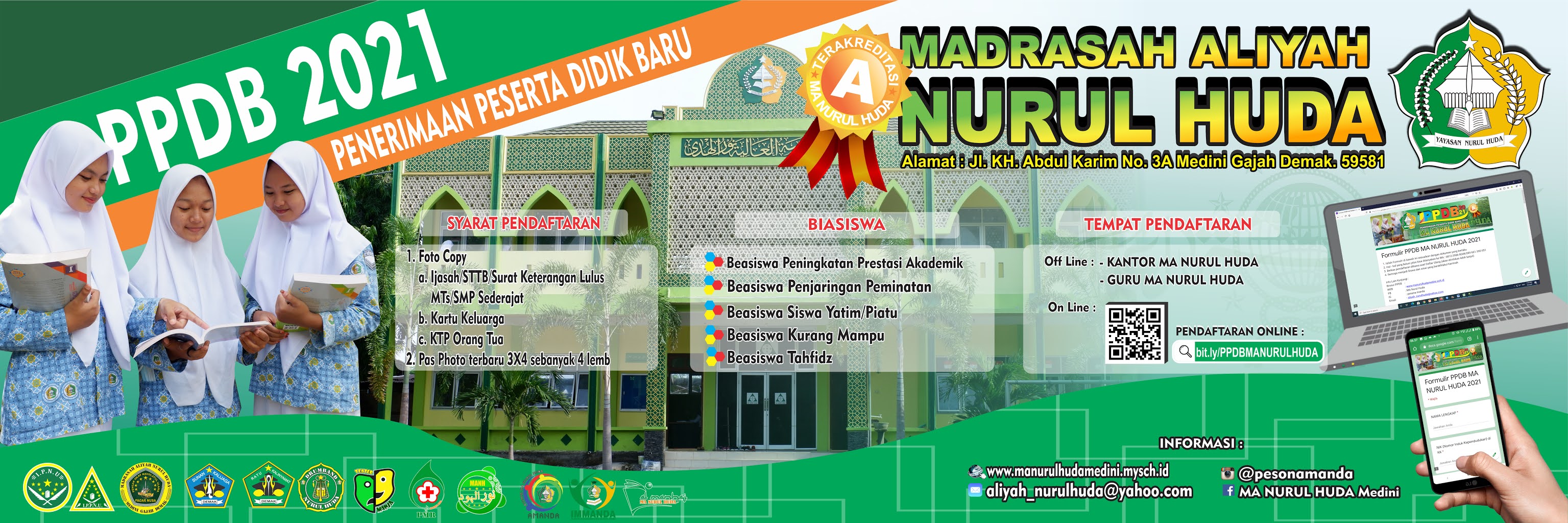 KARYA dan DESAIN GRAFIS : DESAIN KEREN SPANDUK/MMT/BANNER PPDB 2021