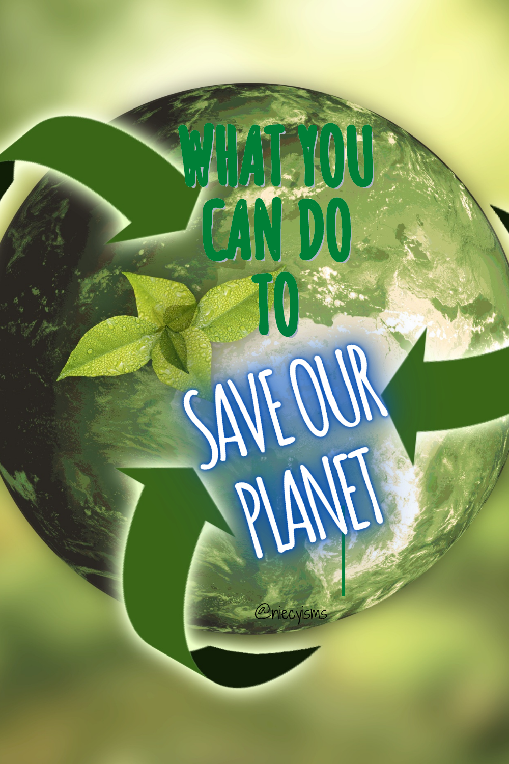 What YOU Can Do to Save Our Planet