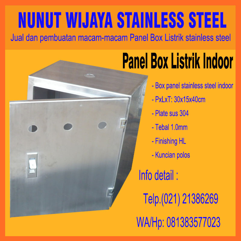 FABRIKASI MACAM MACAM BOX PANEL LISTRIK/ ELECTRICAL BOX CONTROL ...