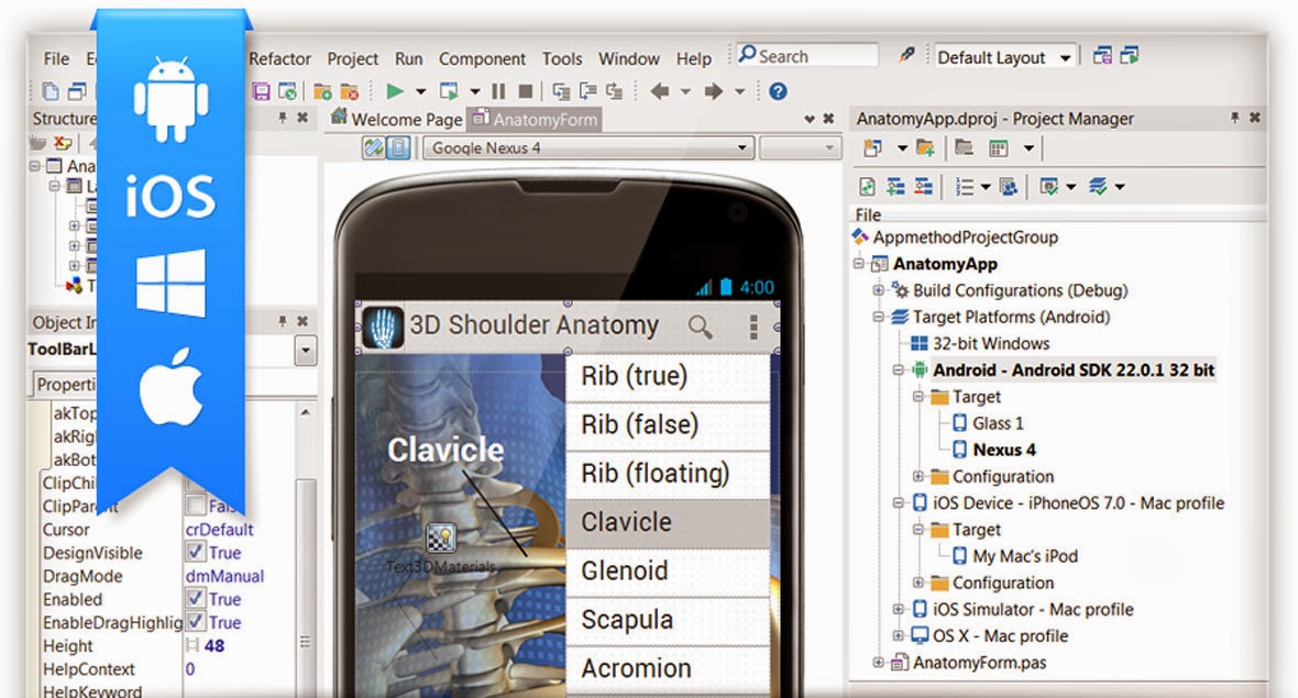 Yeni Delphi Ide Si Appmethod ~ Delphi Android Türkiye