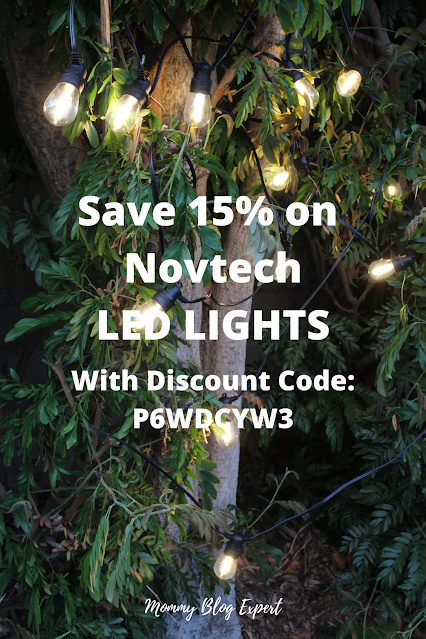MOMMY BLOG EXPERT: DIY Outdoor String Lighting Ideas With Novtech