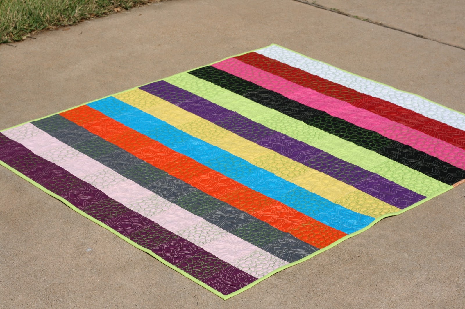 Bettina Danger: My Interactive Fraction Strip Quilt!
