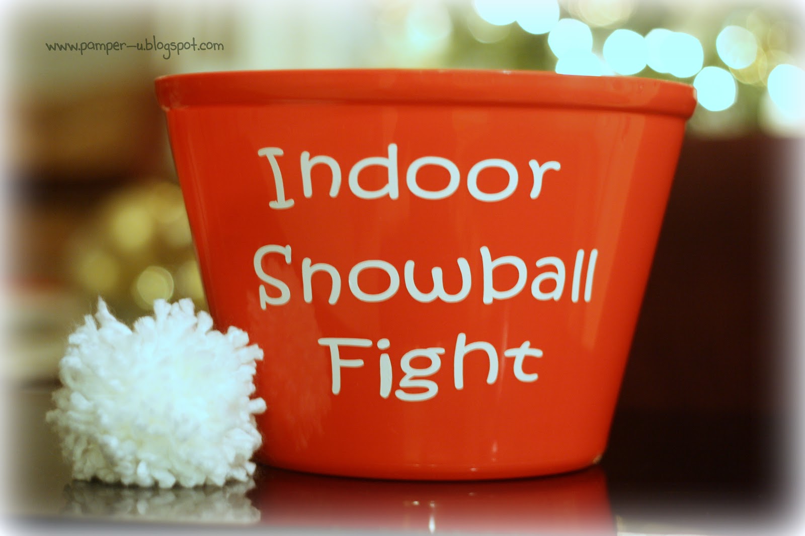 Pamper-U: Indoor Snowball Fight