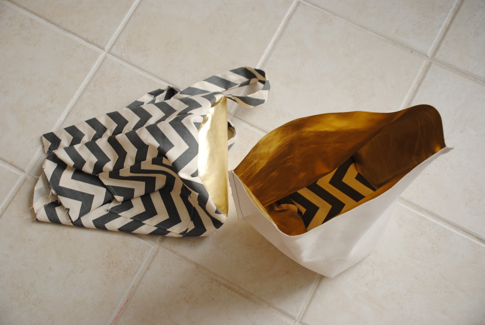 Trash To Couture: DIY backpack