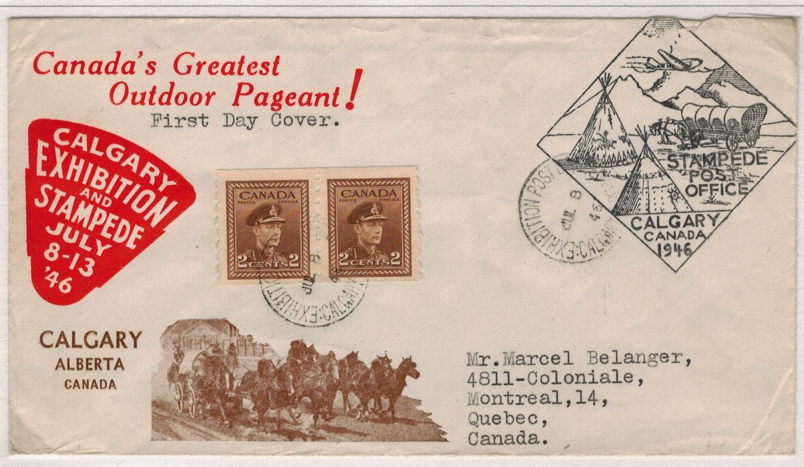Postal History Corner: Millennium 11 - Calgary Stampede
