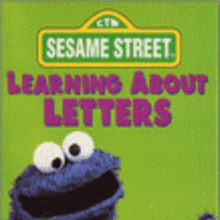 Sesame Street Learning About Letters ~ Thankyou Letter