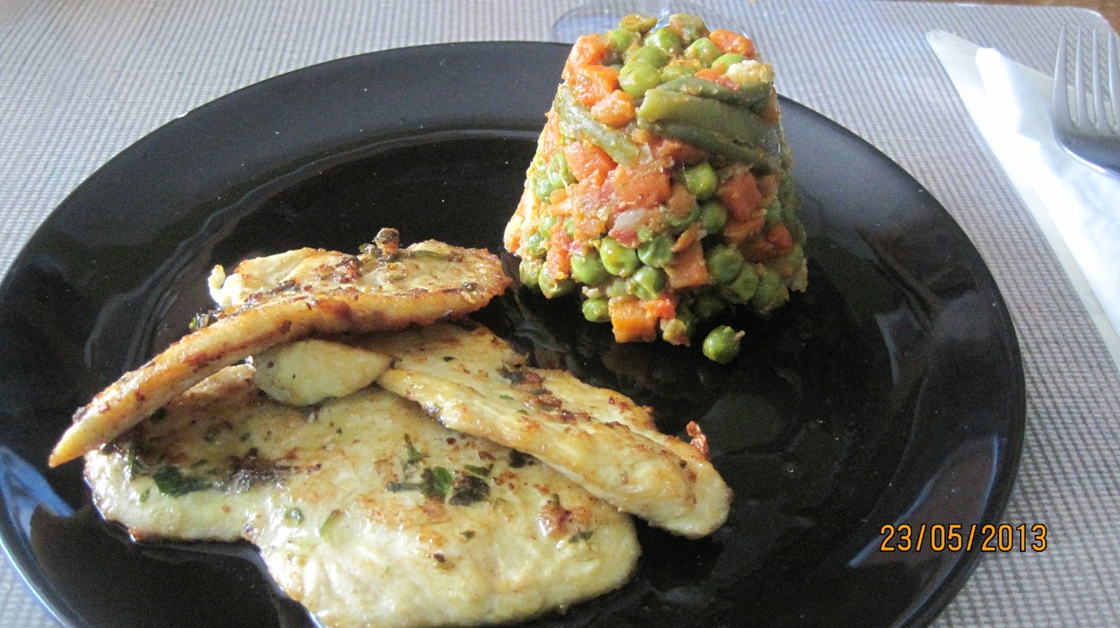 Pechuga De Pollo A La Plancha Con Verduras - Noticias de Pollo