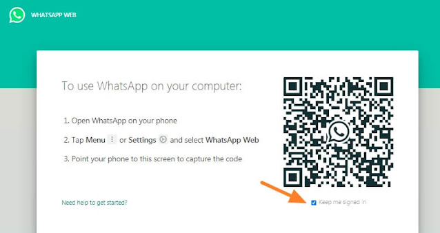 Cara membuat WhatsApp Web tidak auto logout - ANGOPS