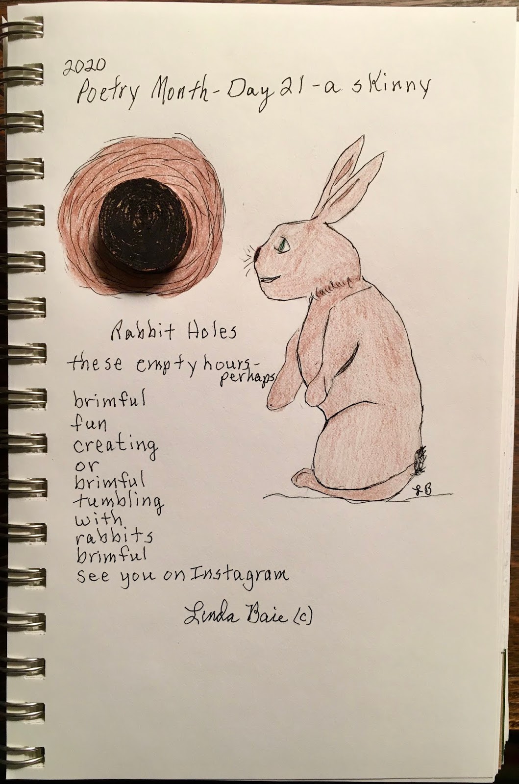 TeacherDance: Poetry Month - Day Twenty-One - Rabbit Holes