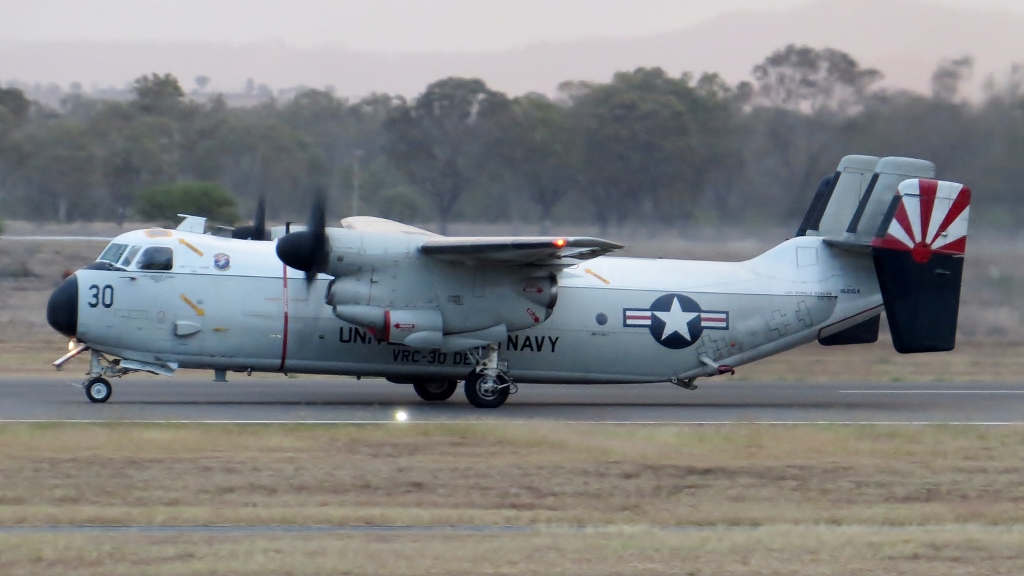 Central Queensland Plane Spotting: United States Navy (USN) Grumman C ...