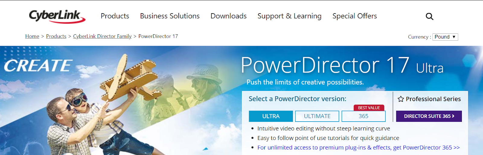 Darkfall : PowerDirector 17 - CyberLink [Review]