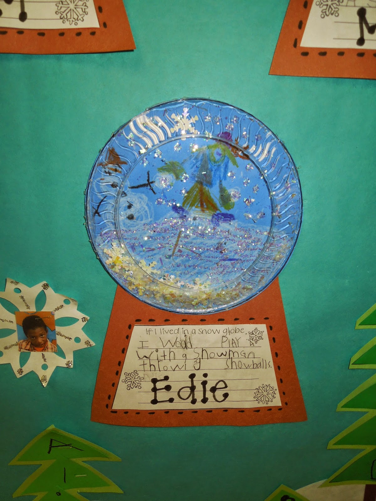 Miss Jones' Kindergarten Class: If I lived in a Snow Globe...