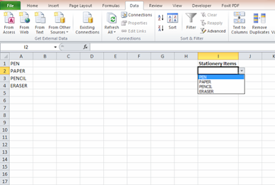 How to create Drop-Down box in Excel - ExcelBaba