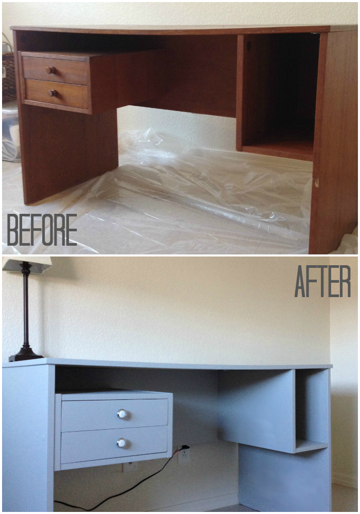 project: a refinished desk - Loving Life Moore