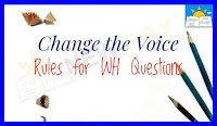 WH Questions Voice Change Rules: Active and Passive Voice of WH ...