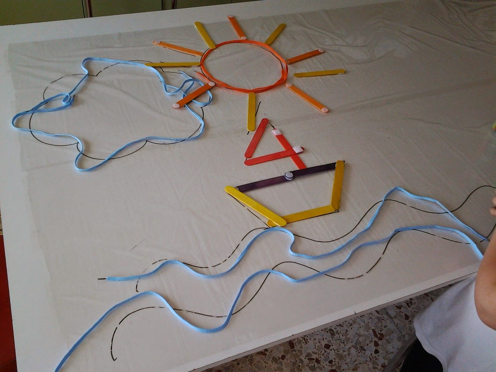 Aprendendo no Portofaro: LÍNEAS Y FIGURAS GEOMÉTRICAS en el ARTE