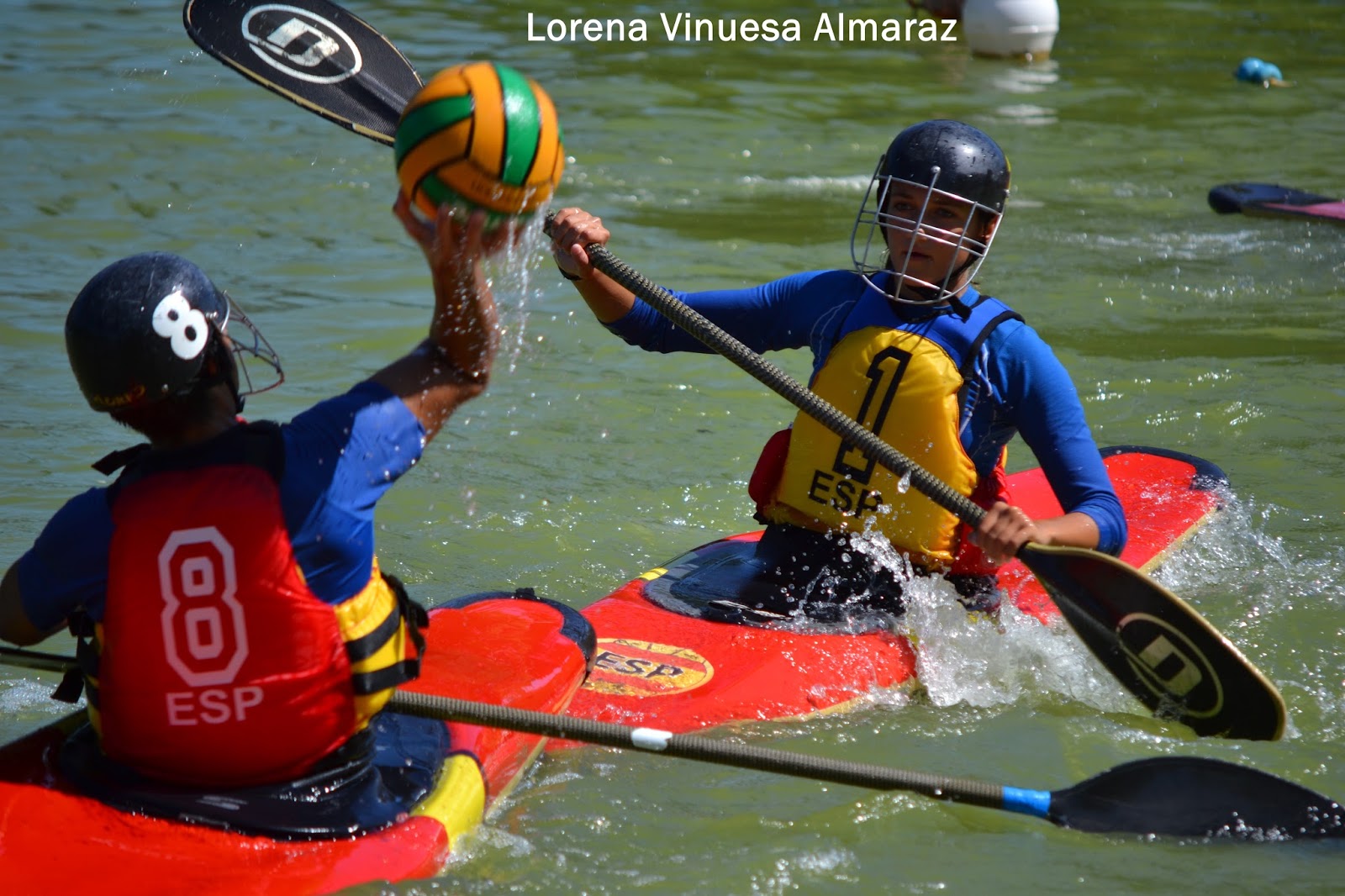 La fotografía viajera: ENTRENAMIENTO DE LA SELECCION ESPAÑOLA DE KAYAK POLO