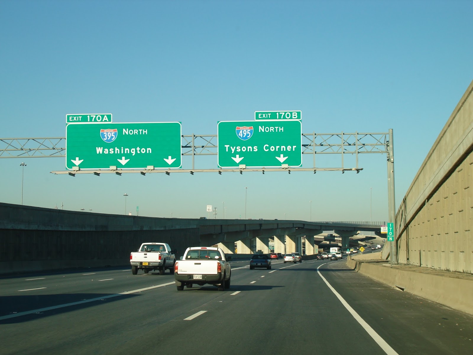Luke's Signs: Springfield Interchange - Fairfax County, VA