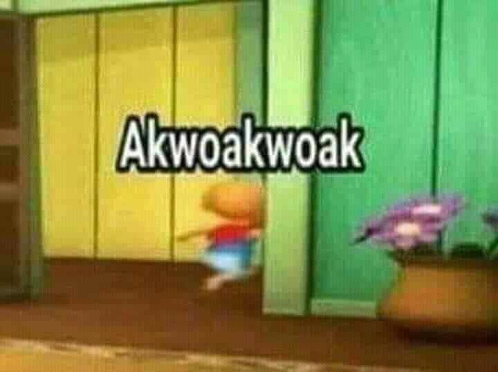 Arti Meme "awoakwoakaoakakak" pengganti wkwkwkwk - BangRingo