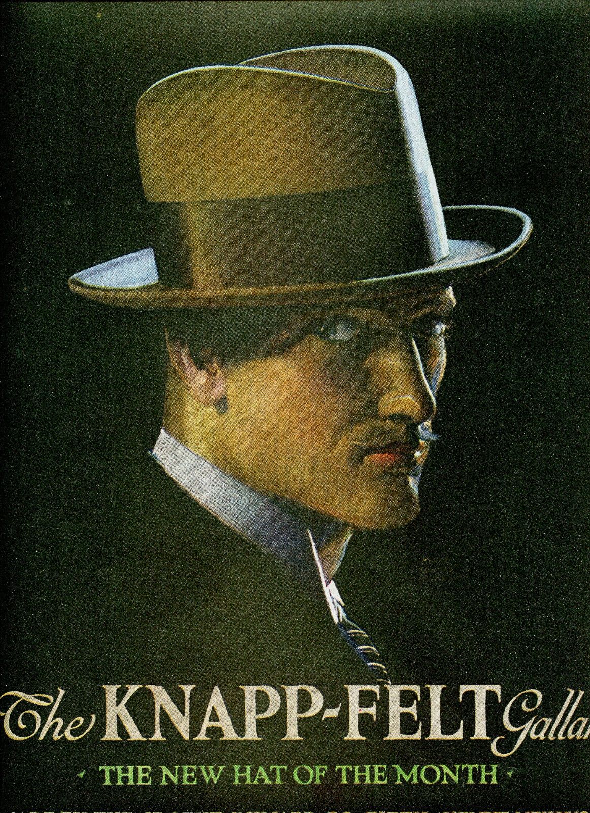 Vintage Hat Advertisements.