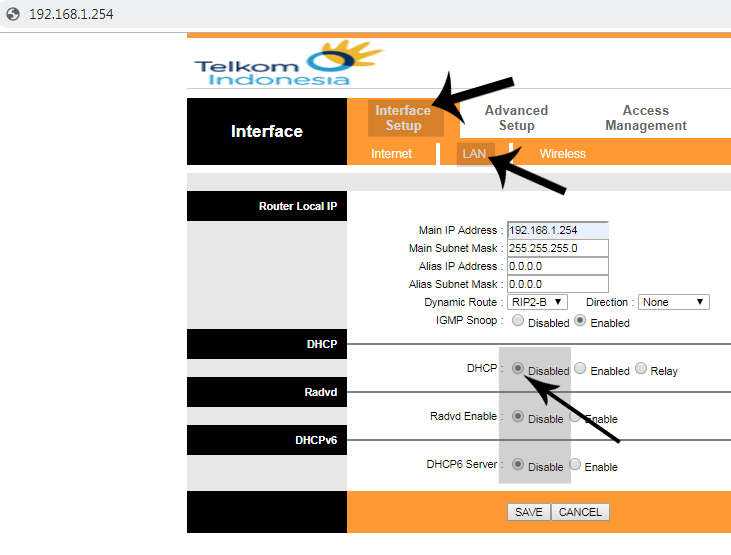 Modem Indihome ZTE ZXHN H108N menjadi access point - yogiadi.web.id