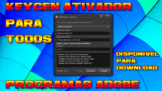 BAIXAR - KEYGEN ATIVADOR PARA TODOS OS PROGRAMAS ADOBE ATUALIZADO ...