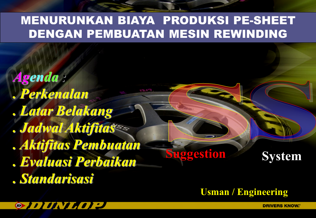Contoh Improvement "SS" (Sugestion System) - "Jally Junkiez"