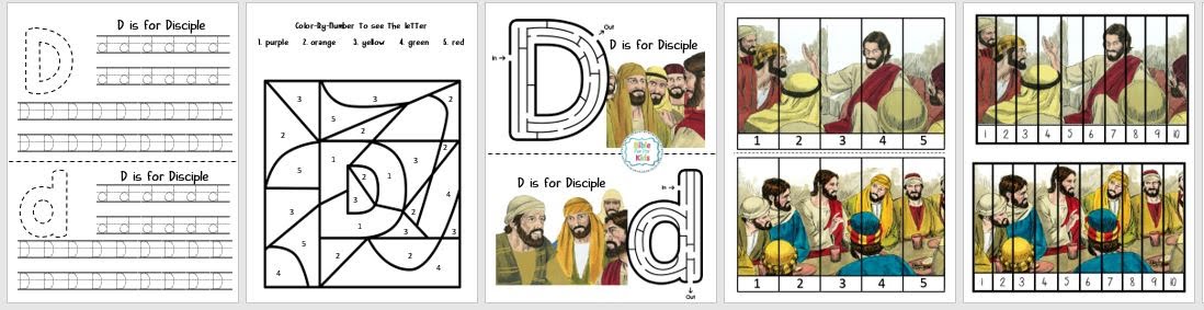 The Disciples of Jesus | Bible Fun For Kids