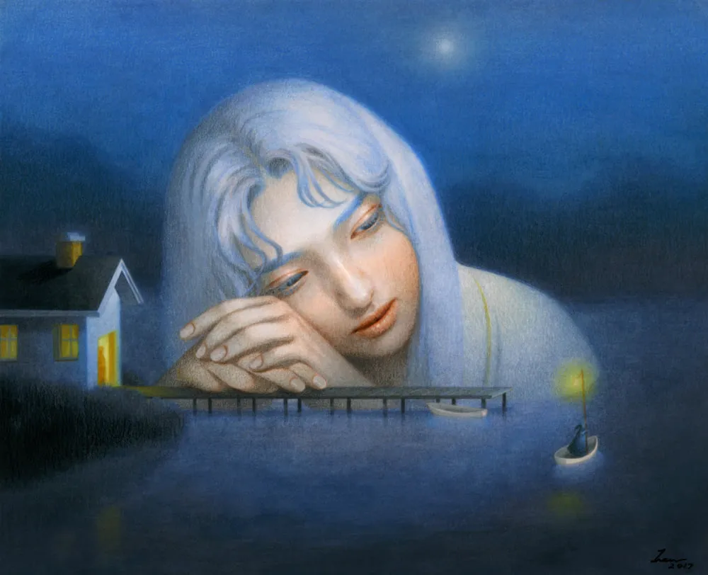 Tran Nguyen, 1987 | Surrealist painter / illustrator | Tutt'Art ...