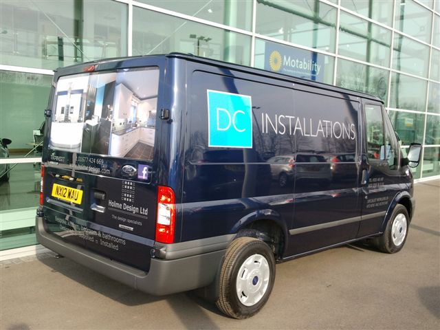 The Green I Signs Blog: Ford Transit Van Signwriting by Green I Signs