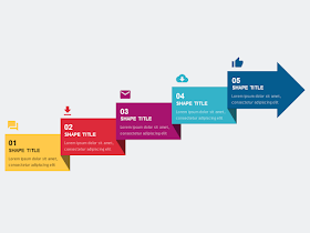 Round Arrow Process PowerPoint Templates - PowerPoint Free