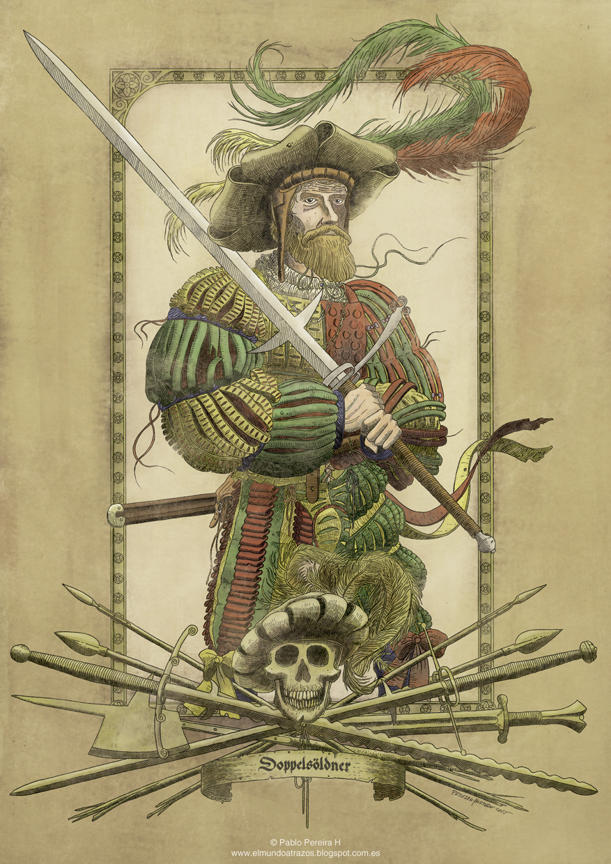 El Mundo a Trazos: Doppelsöldner S.XV