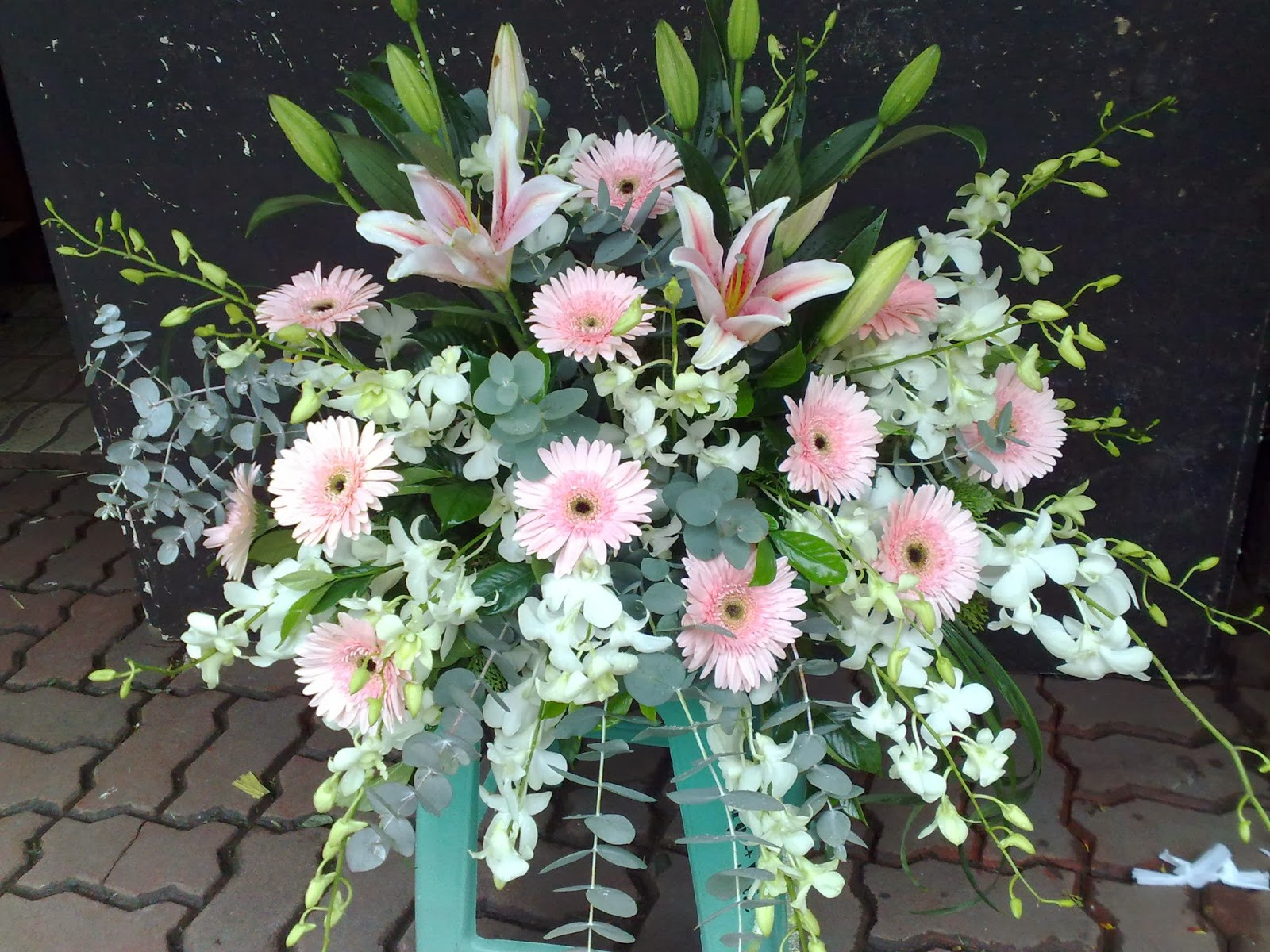 Sympathy Flower Arrangements & Funeral Setup