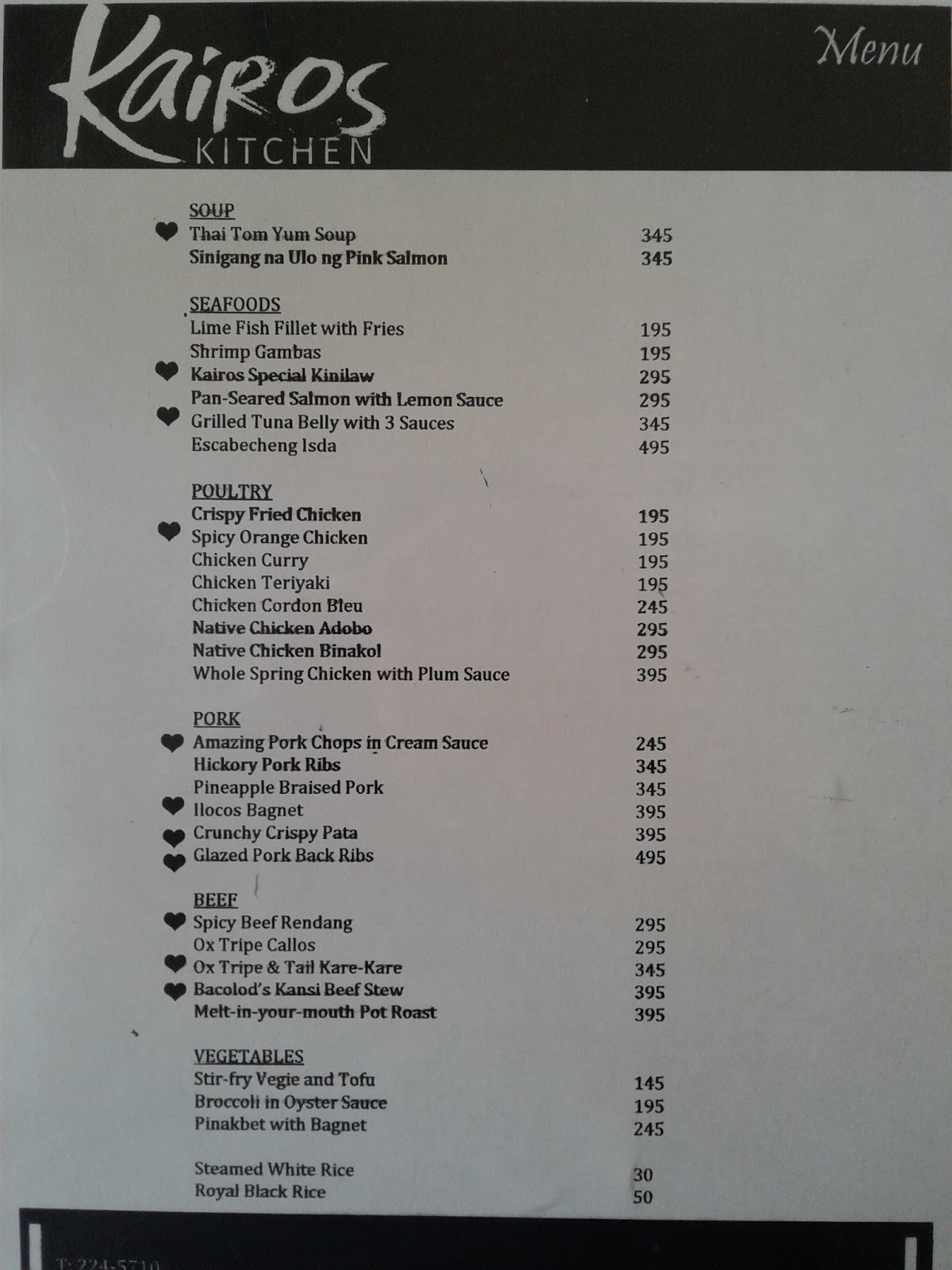 Davao Food Trip #11: Kairos Kitchen - The Fat Foot Adventures