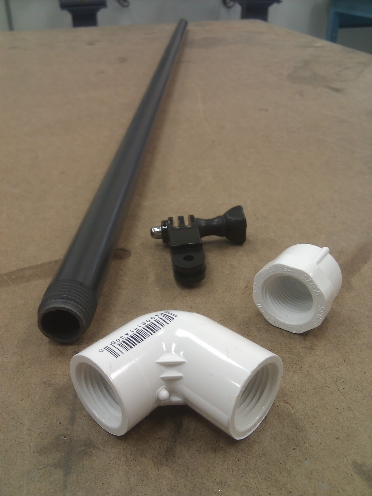 Two Out Of Seven: DIY GoPro Pole Mount