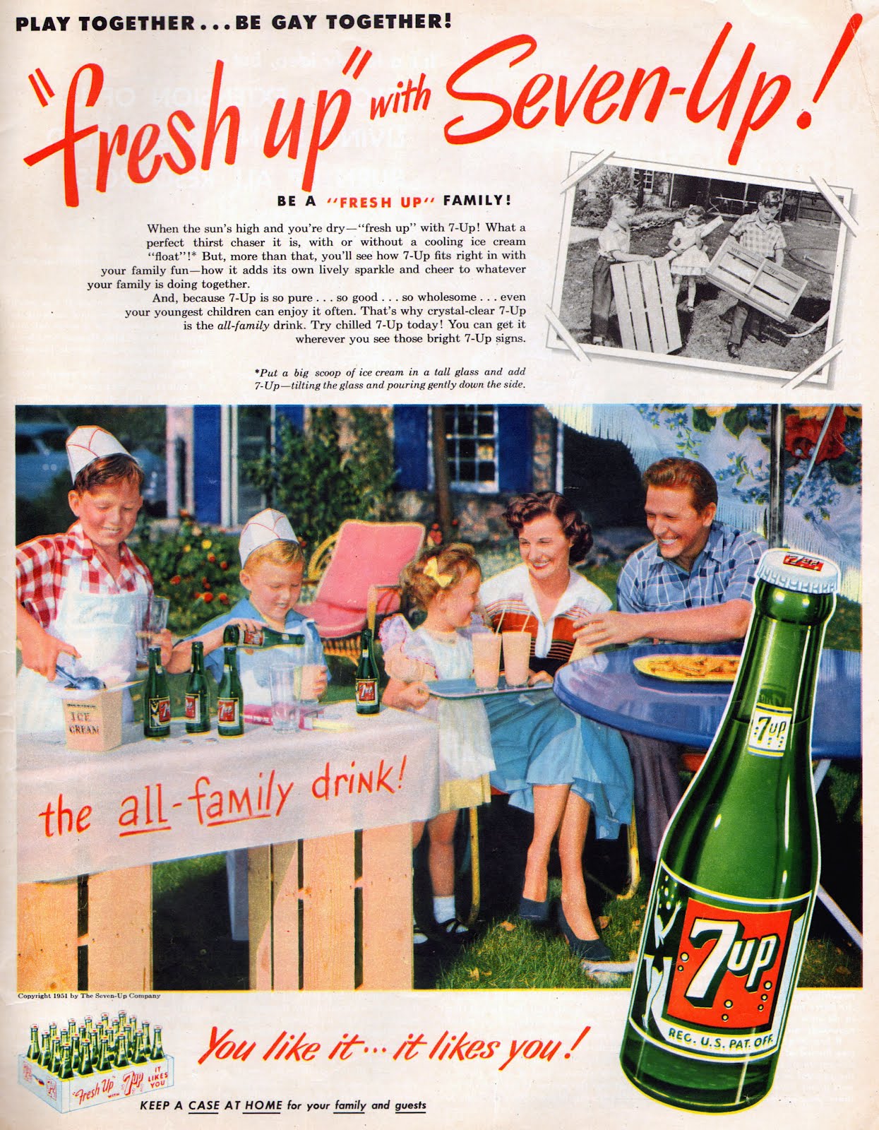 Neat Stuff Blog: Vintage 7up Advertisements