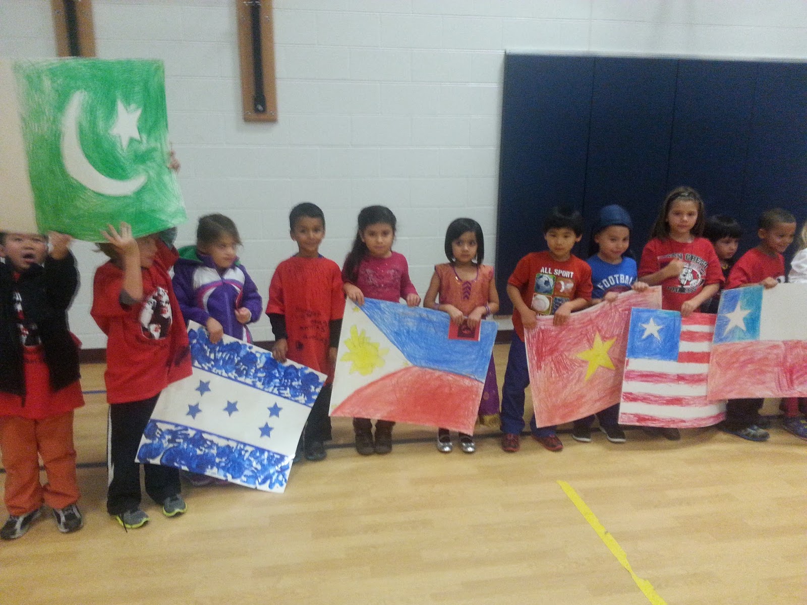 A Multicultural Night at an Elementary School