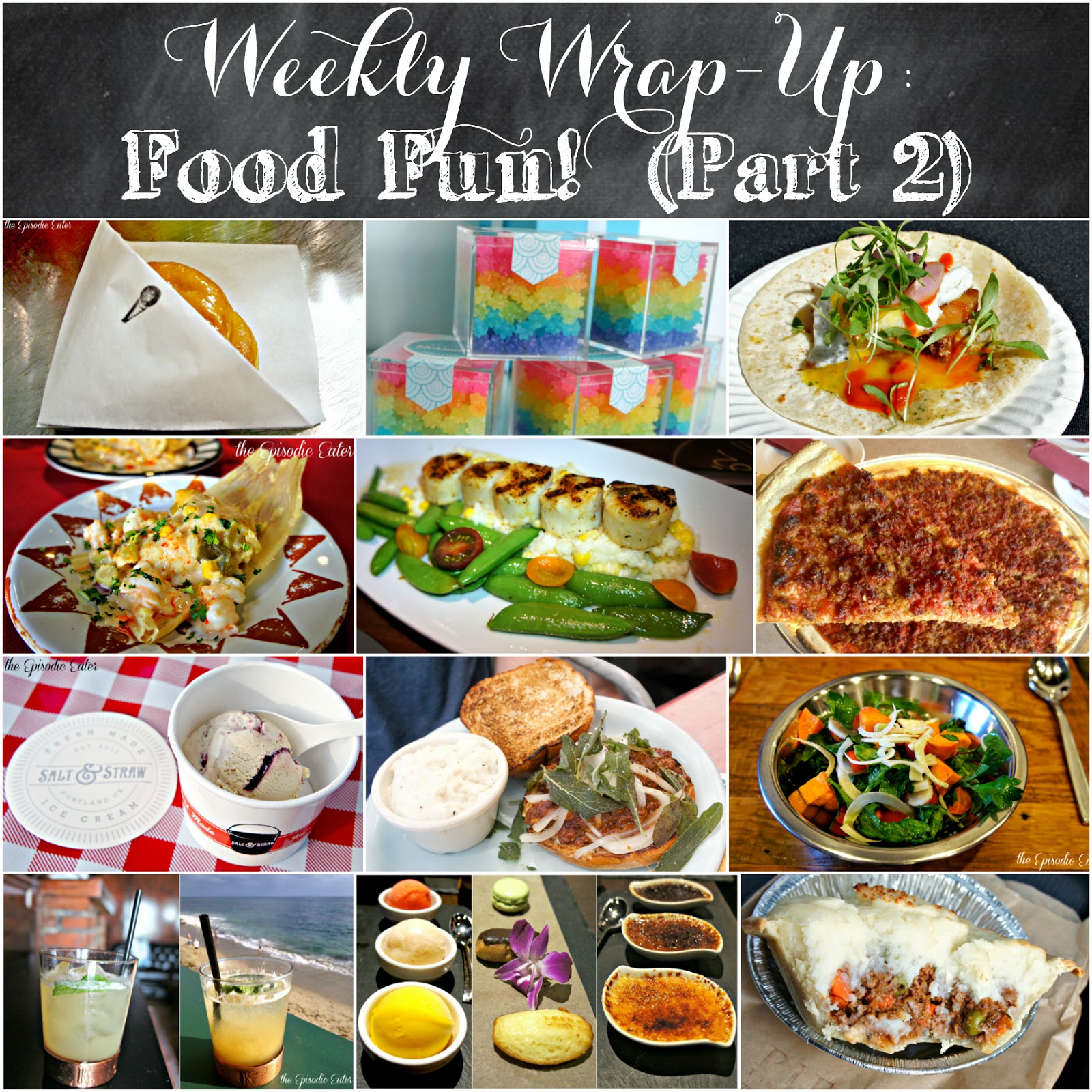 Wrap-Up: Food Fun! (Part 2) ~ Diane's Vintage Zest!