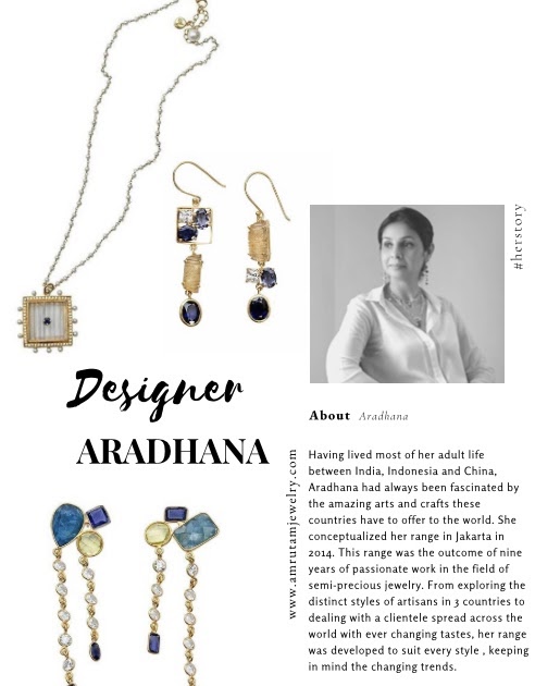 6 Online Designer Jewellery Labels by Indian Women designers at Amrutam