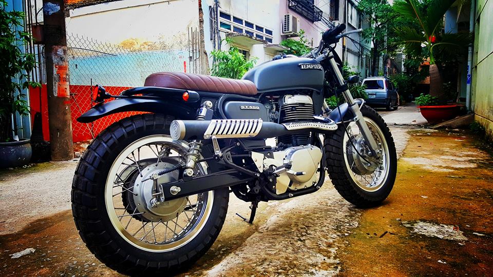 Hell Kustom : Suzuki ST400 By Garage Tu Thanh Da