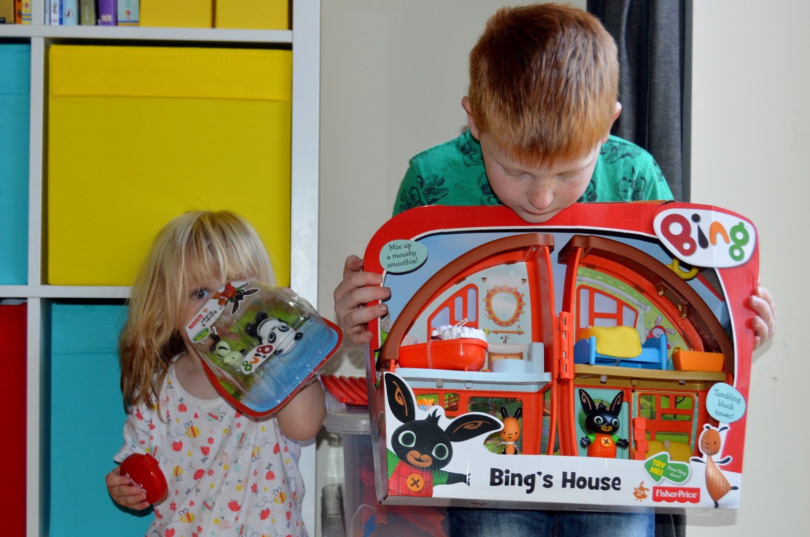 Bing's House & Figures from Fisher Price - Review - We're going on an ...