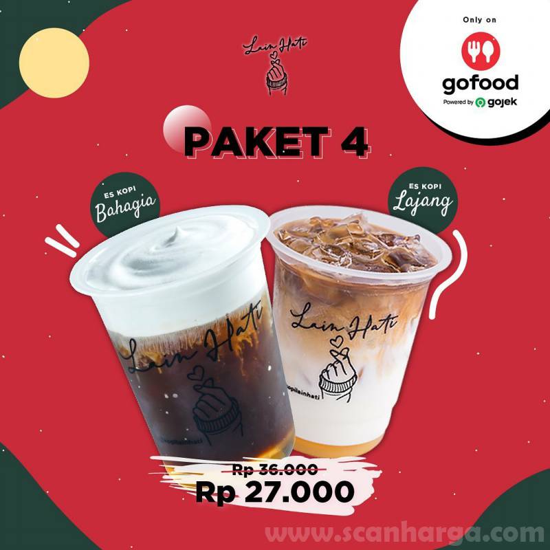 Promo Kopi Lain Hati Food Diskon Gofood* | scanharga