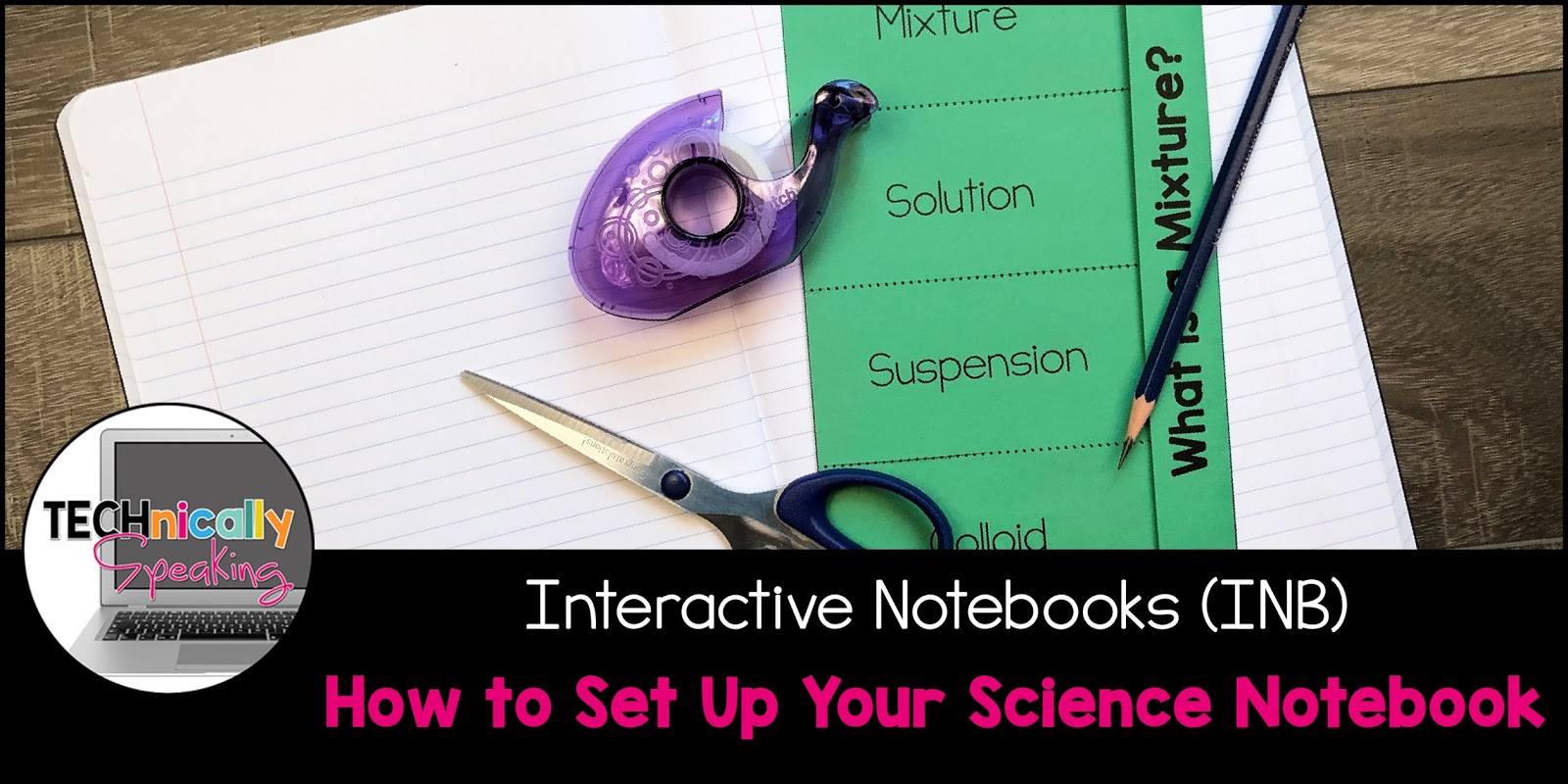 How to Set Up Your Science Interactive Notebook | Technically Speaking ...