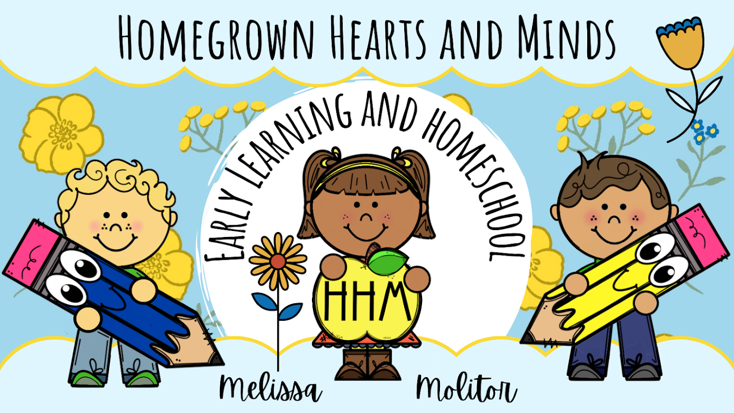 Homegrown Hearts and Minds: FREE Parts of a Flower (Preschool)